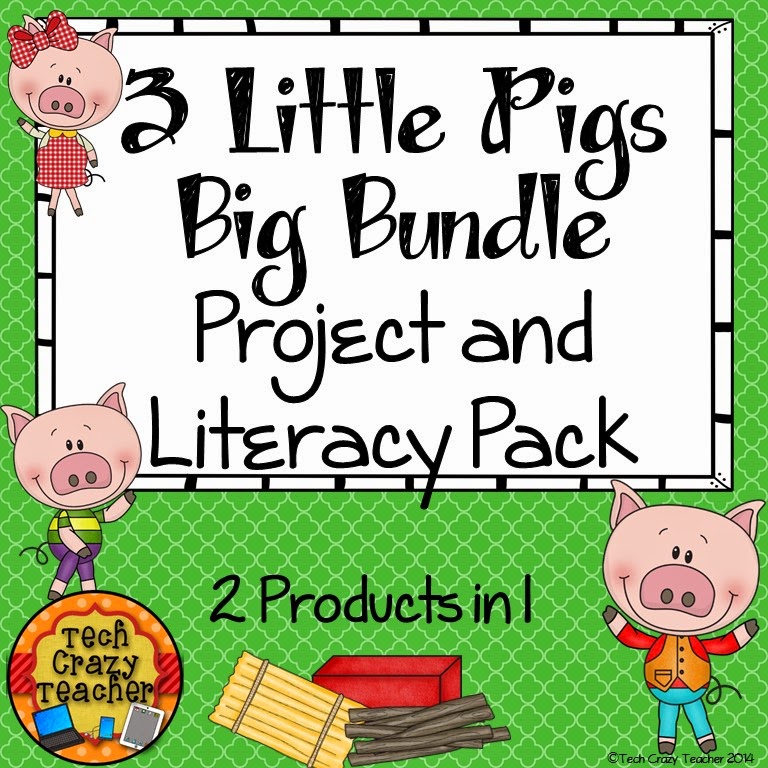 Teaching Trio: 3 Little Pigs Project-Based Learning: Tried it!