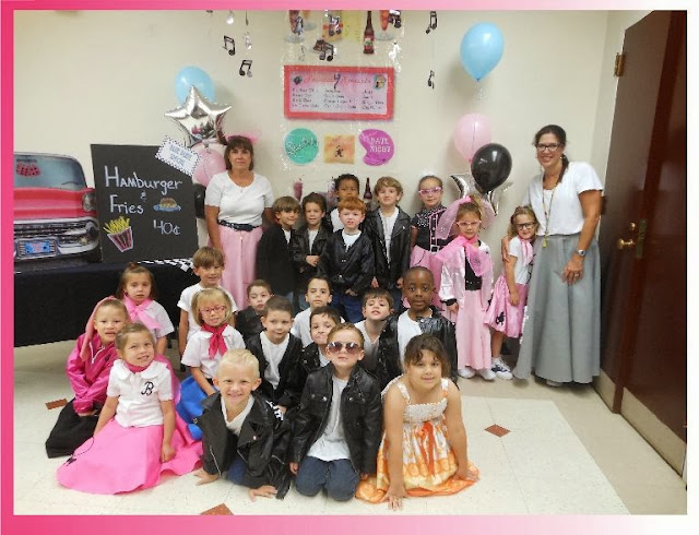 Kindergarten Blooms: 50's Day