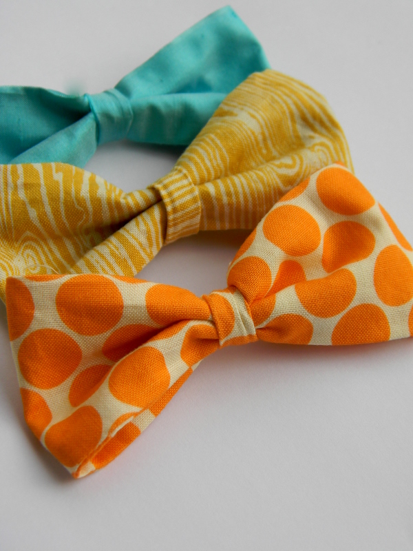 simply homemade: A simple fabric bow tutorial