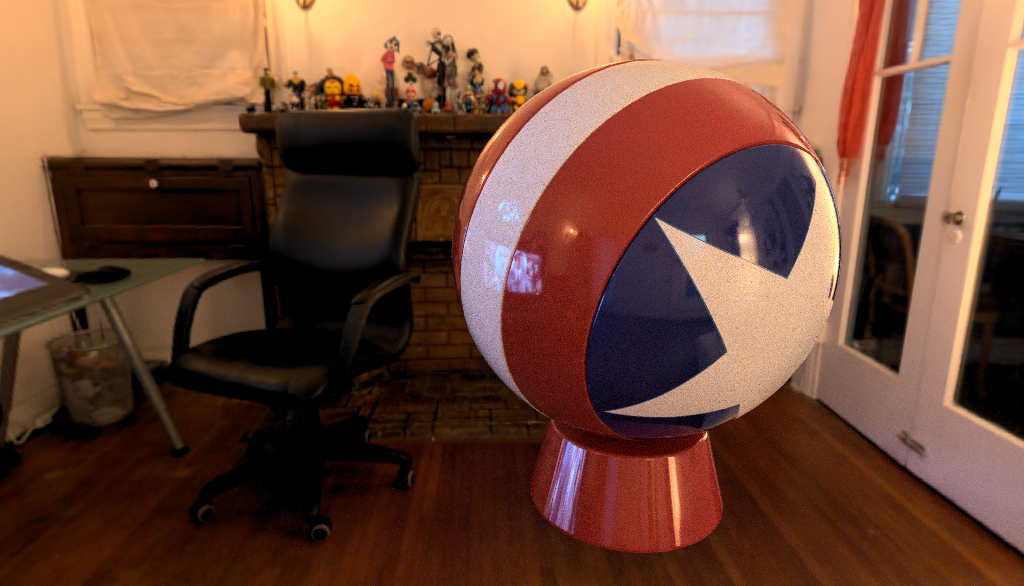 The Tinkers Workshop: The Captain America Ball Chair Project