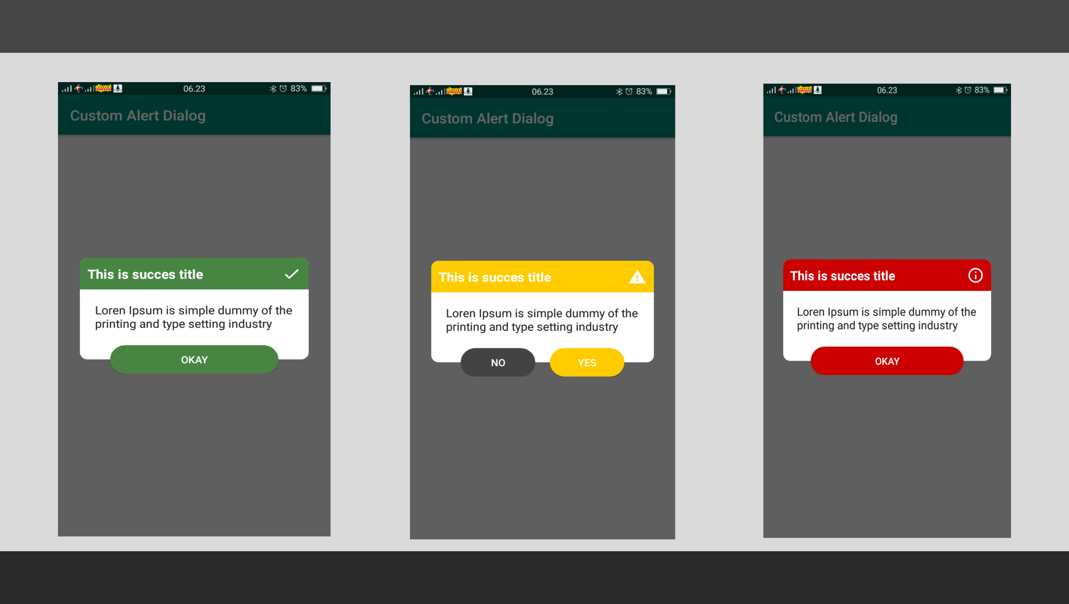Cara Membuat Custom Alert Dialog di Android Studio - Baru Berbagi