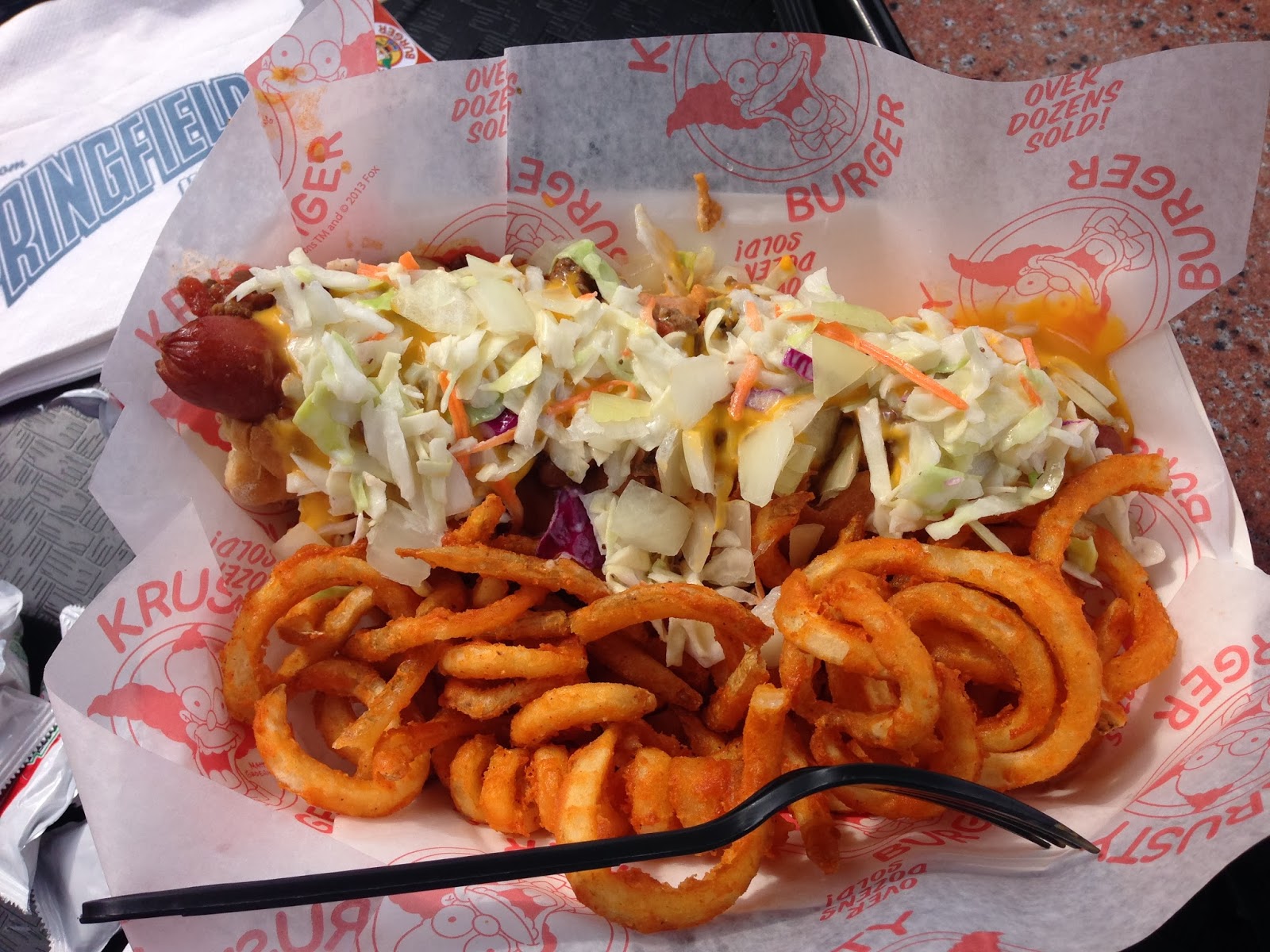 Ads Vs. Reality: Universal Studios Sideshow Bob Footlong