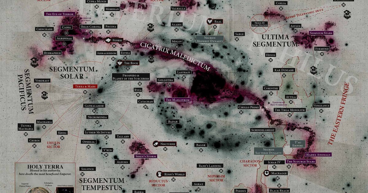 BREAKING NEWS: New galaxy map for 40K explained!