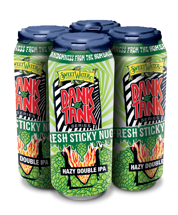 The Wine and Cheese Place: SweetWater Dank Tank Fresh Sticky Nugs Hazy DIPA