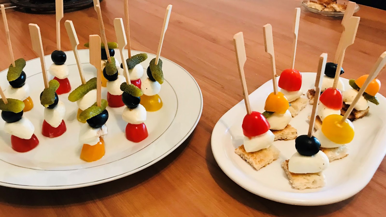 Mes Recettes Rapides: Brochettes Apéritives Mozzarella Tomate Cerise ...