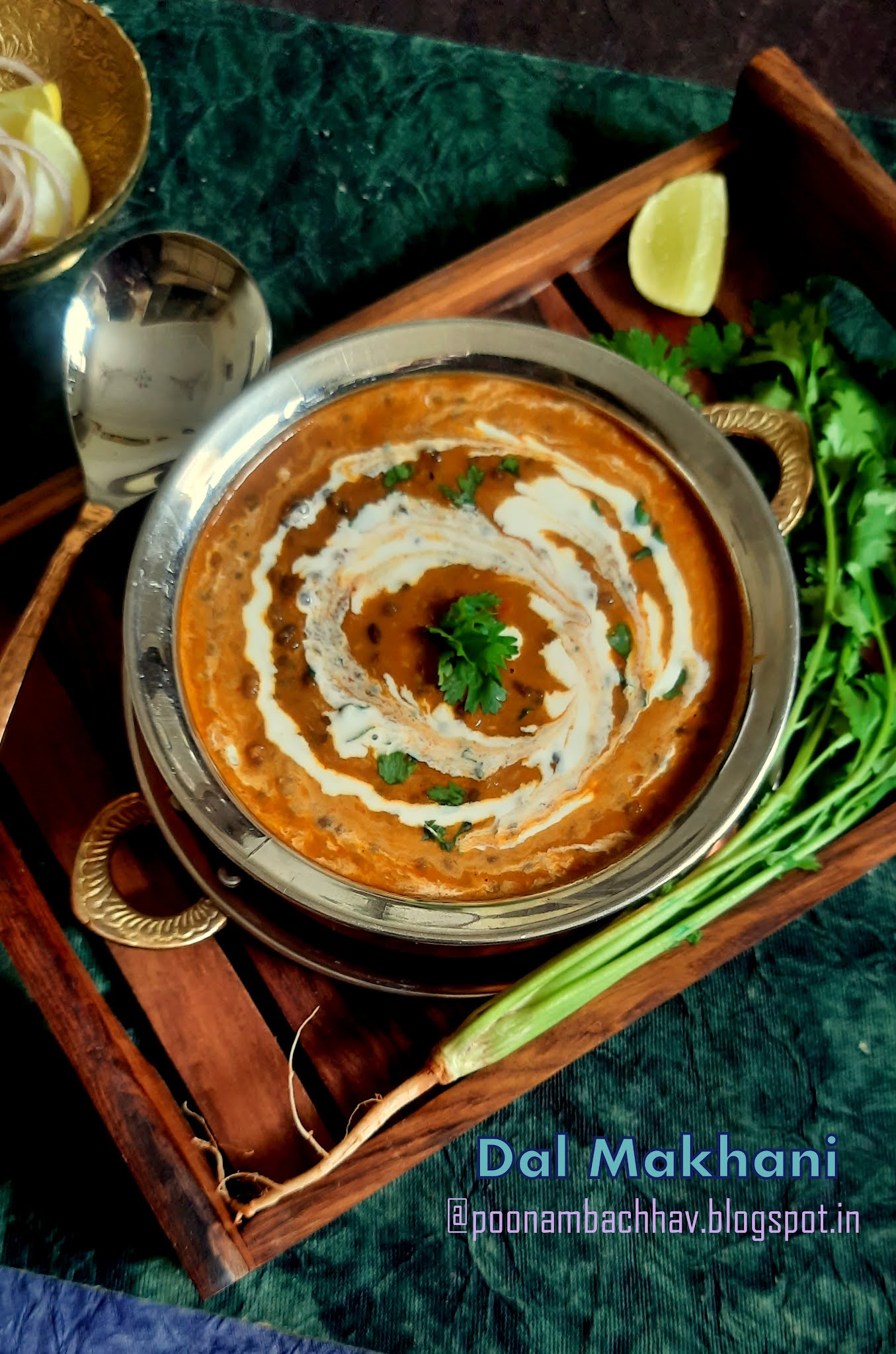 Annapurna: Dal Makhani infused with a charcoal smokey Flavour / Punjabi ...
