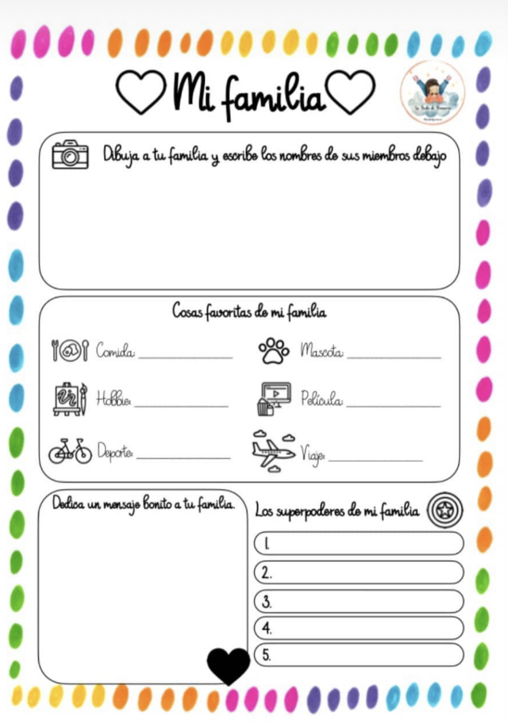 El rincón de Segundo: MI FAMILIA