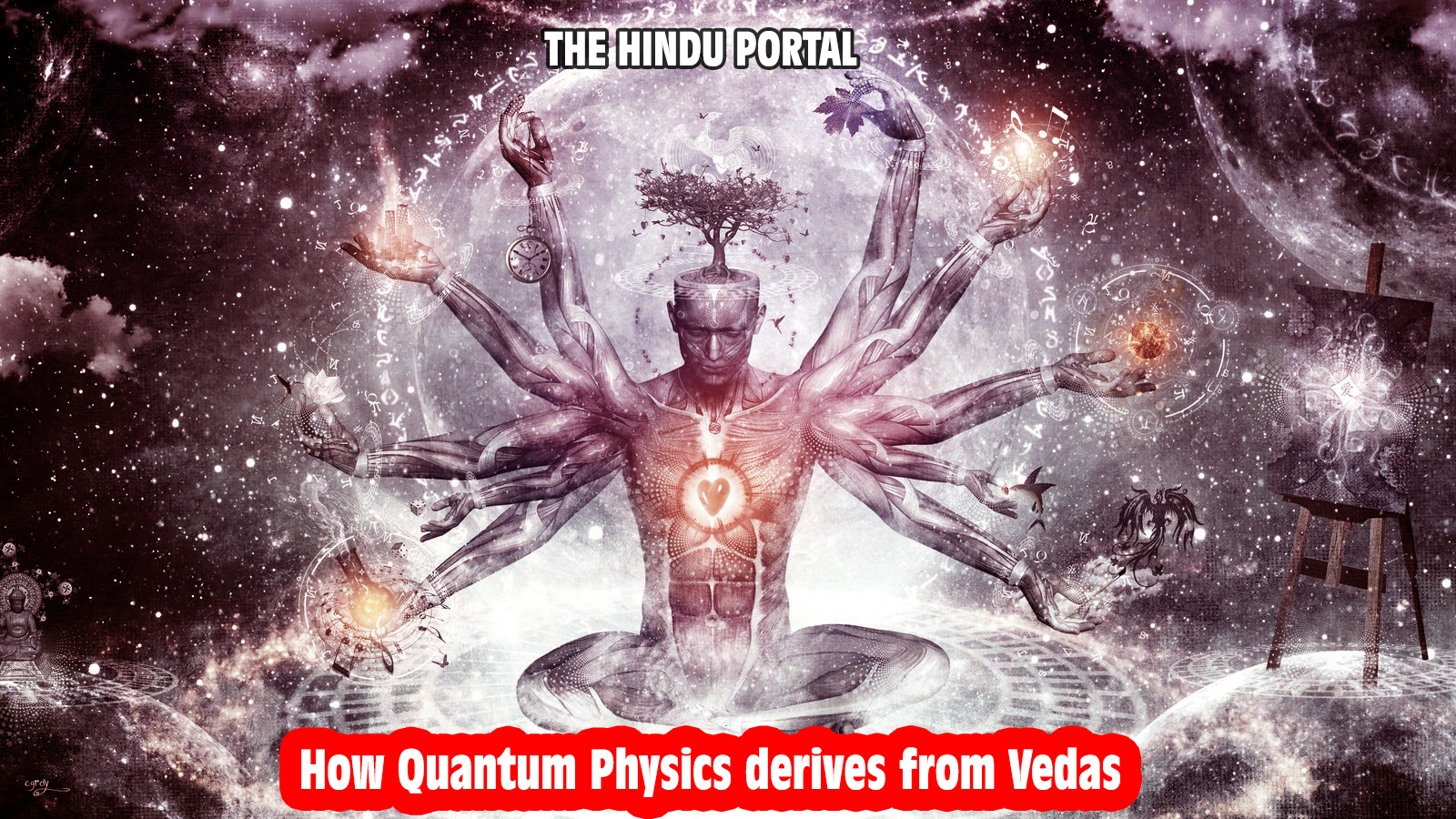 Quantum Physics derives from Vedas