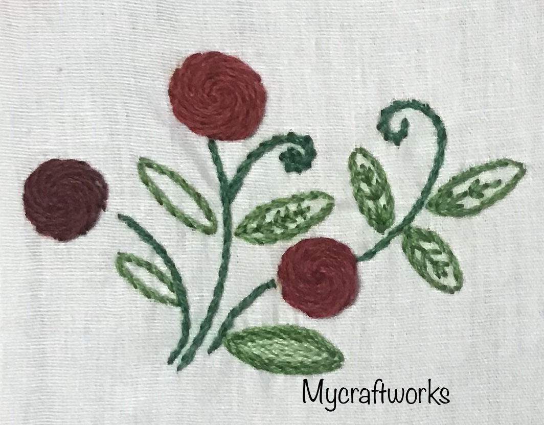 Stem Stitch Embroidery Patterns