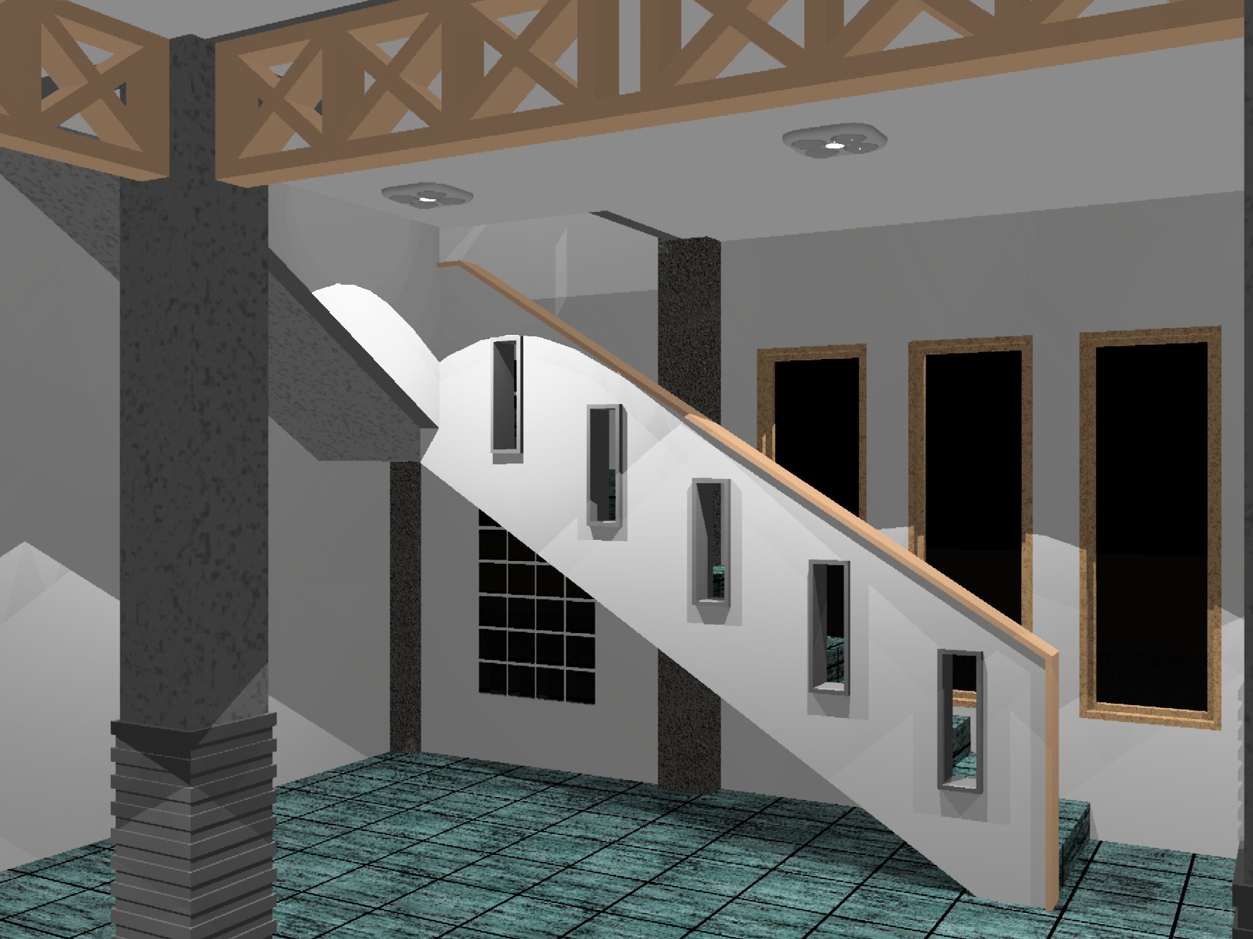 HCDspeedyard: Contoh Produk Revit Building Interior
