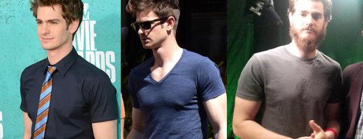 ¿Está Andrew Garfield aumentando su masa muscular?