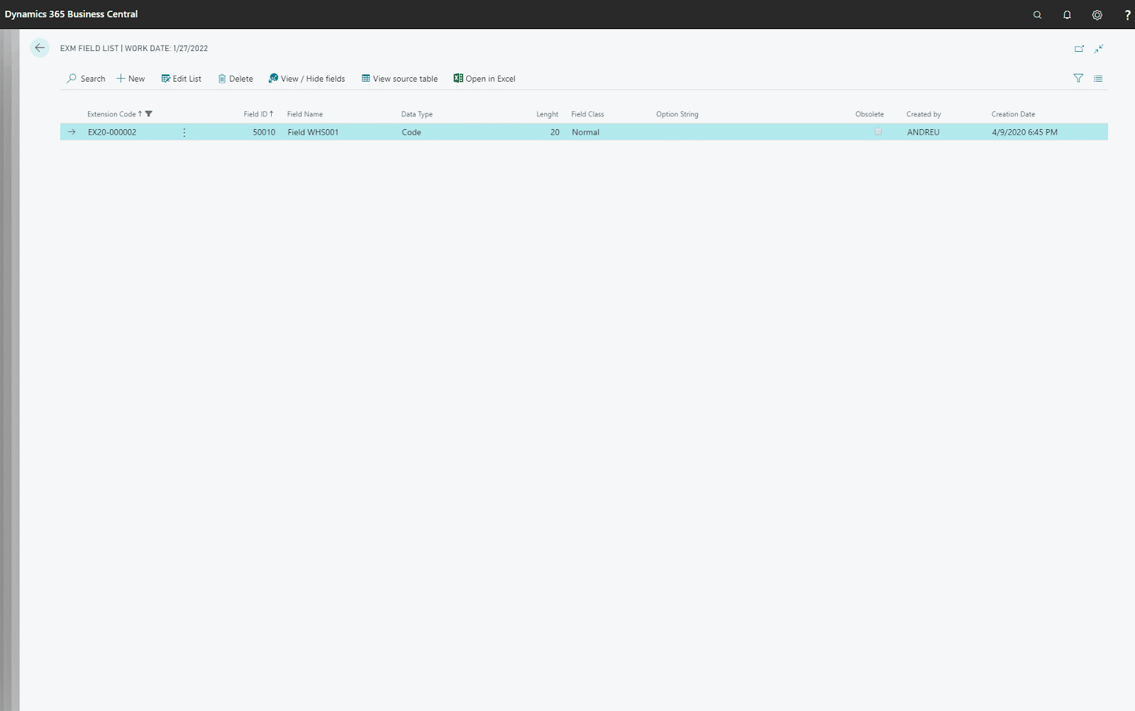 Exm Business Central Extension Manager