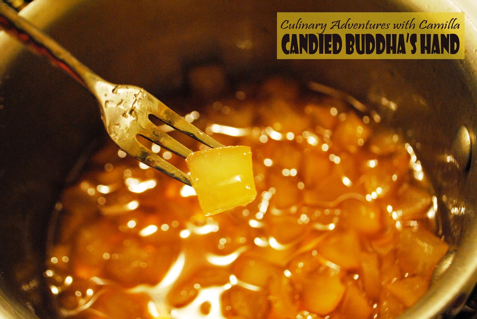 Candied Buddha's Hand