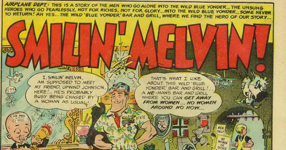 Chicken Fat: SUNDAY FUNNIES!! MAD's #7. SMILIN' MELVIN