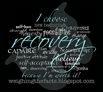 Weighing The Facts: Recovery Inspiration: I Choose Recovery