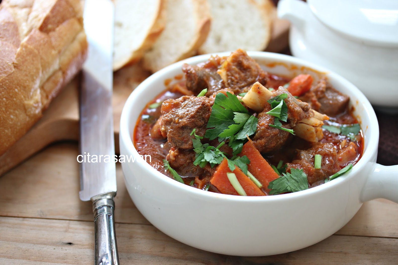 Sup Tulang Merah Singapore / Red Beef Rib Soup ~ Resepi Terbaik