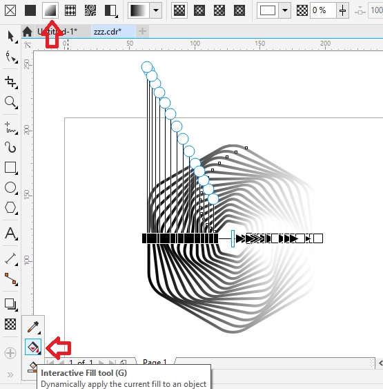 Membuat Geometric Line Art - Corel Draw - kamargrafis