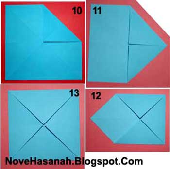 Cara Buat Surat Dari Kertas Origami - Delinewstv