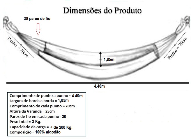Rede de descanso, Rede jardim, Rede