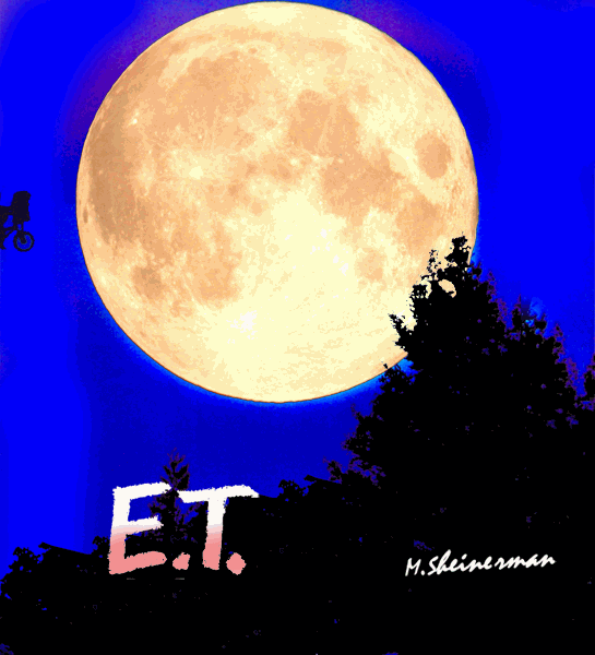 Animated Poster: E.T 1982