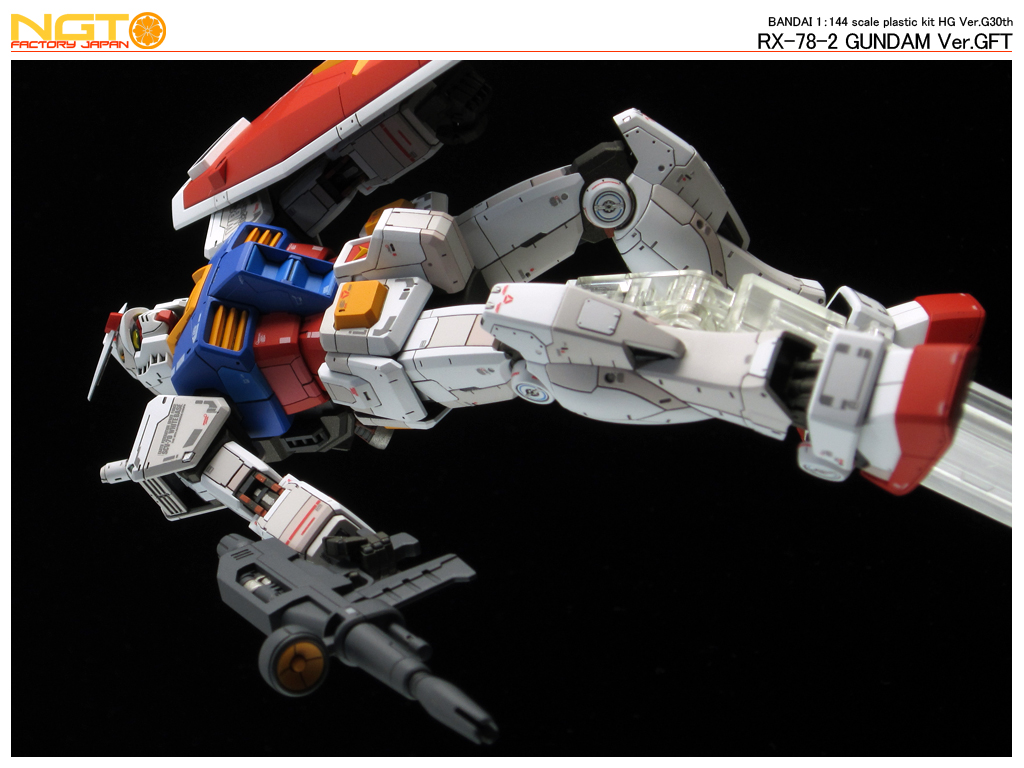 GUNDAM GUY: HG 1/144 RX-78-2 Gundam Ver. GFT - Customized Build
