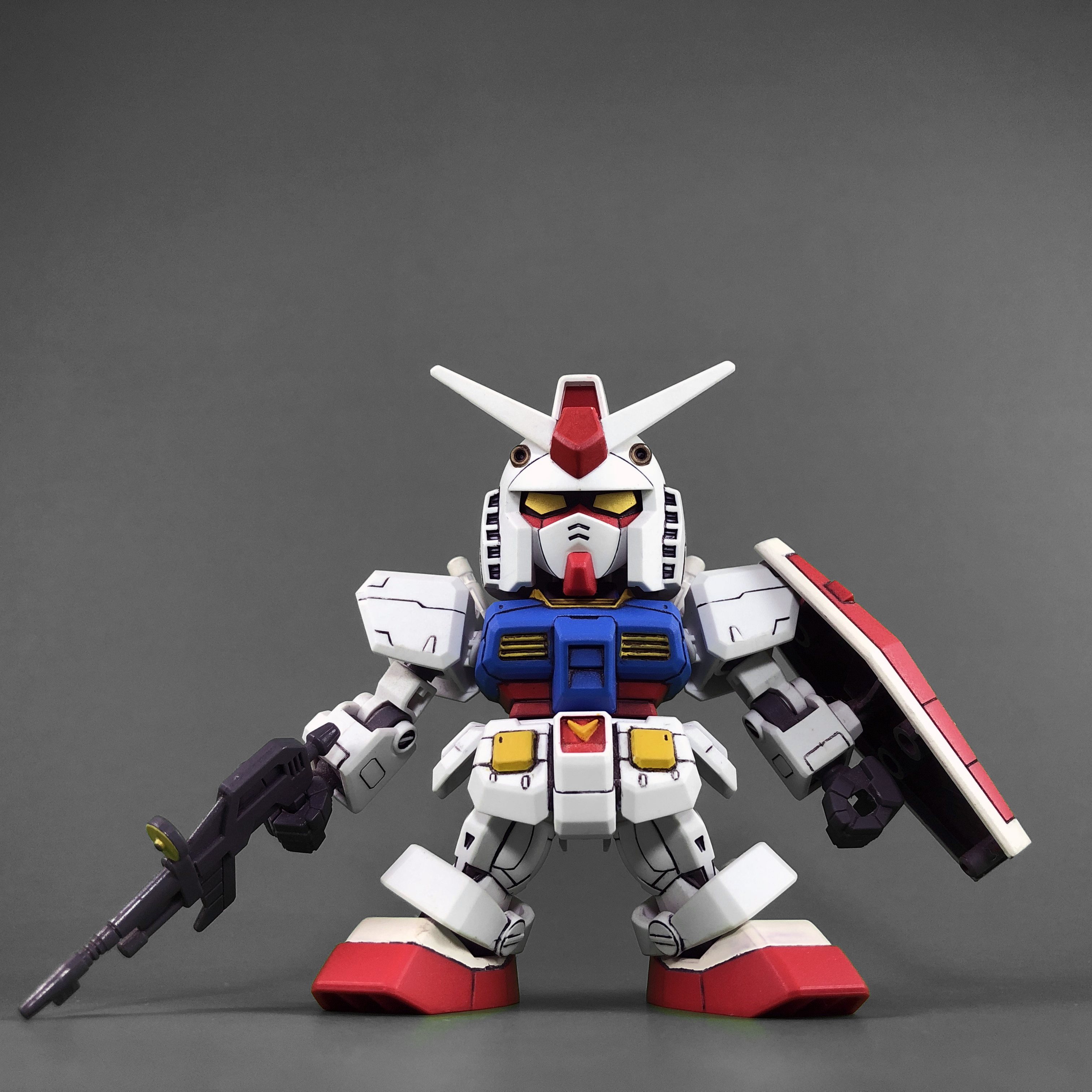RX-78-2 Gundam SD Cross Silhouette and EX-Standard