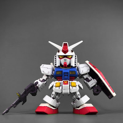 RX-78-2 Gundam SD Cross Silhouette and EX-Standard