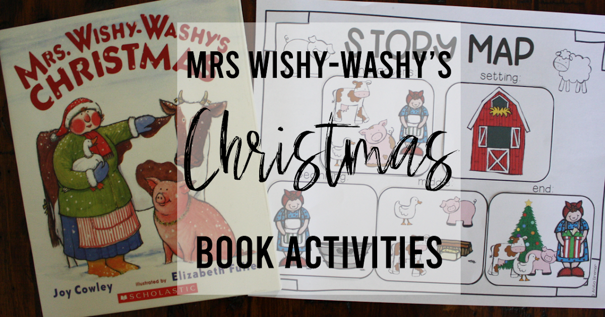 Mrs. Wishy-Washy's Christmas | Book Study Activities, Class Book ...