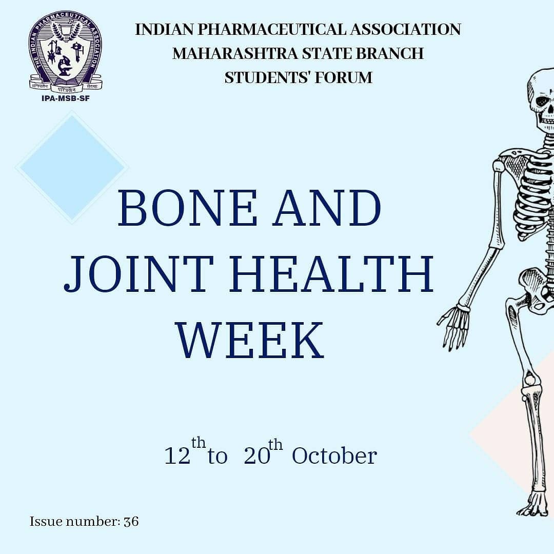 Bone and Joint Health Week-12th to 20th October - IPA MSB SF