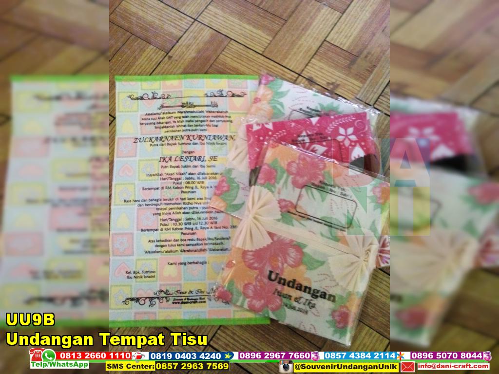 Undangan Tempat Tissue, Undangan Sarung Tisu,Pernikahan Unik | Souvenir ...