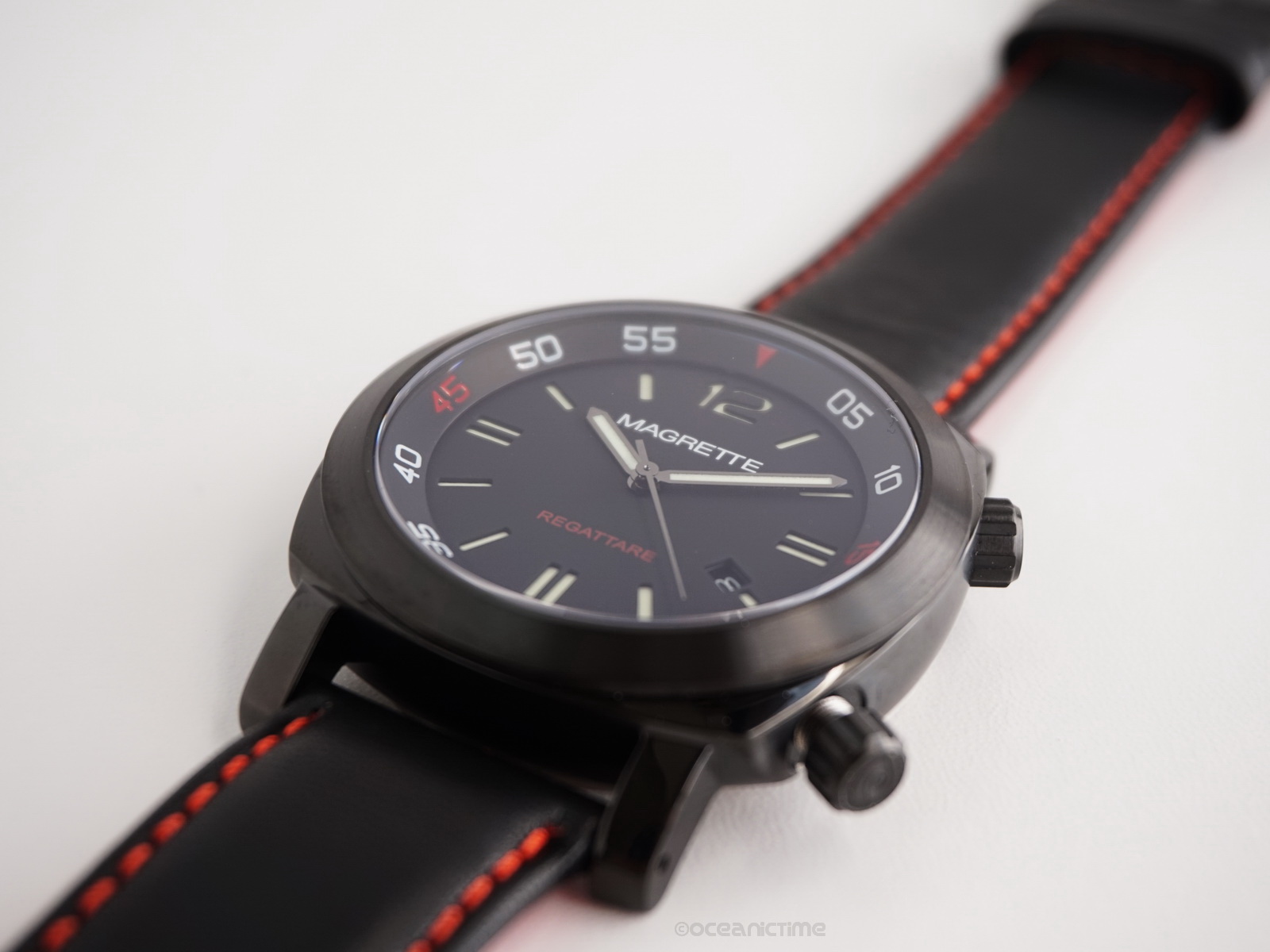 OceanicTime: MAGRETTE Regattare 11 PVD Limited Edition REVIEW