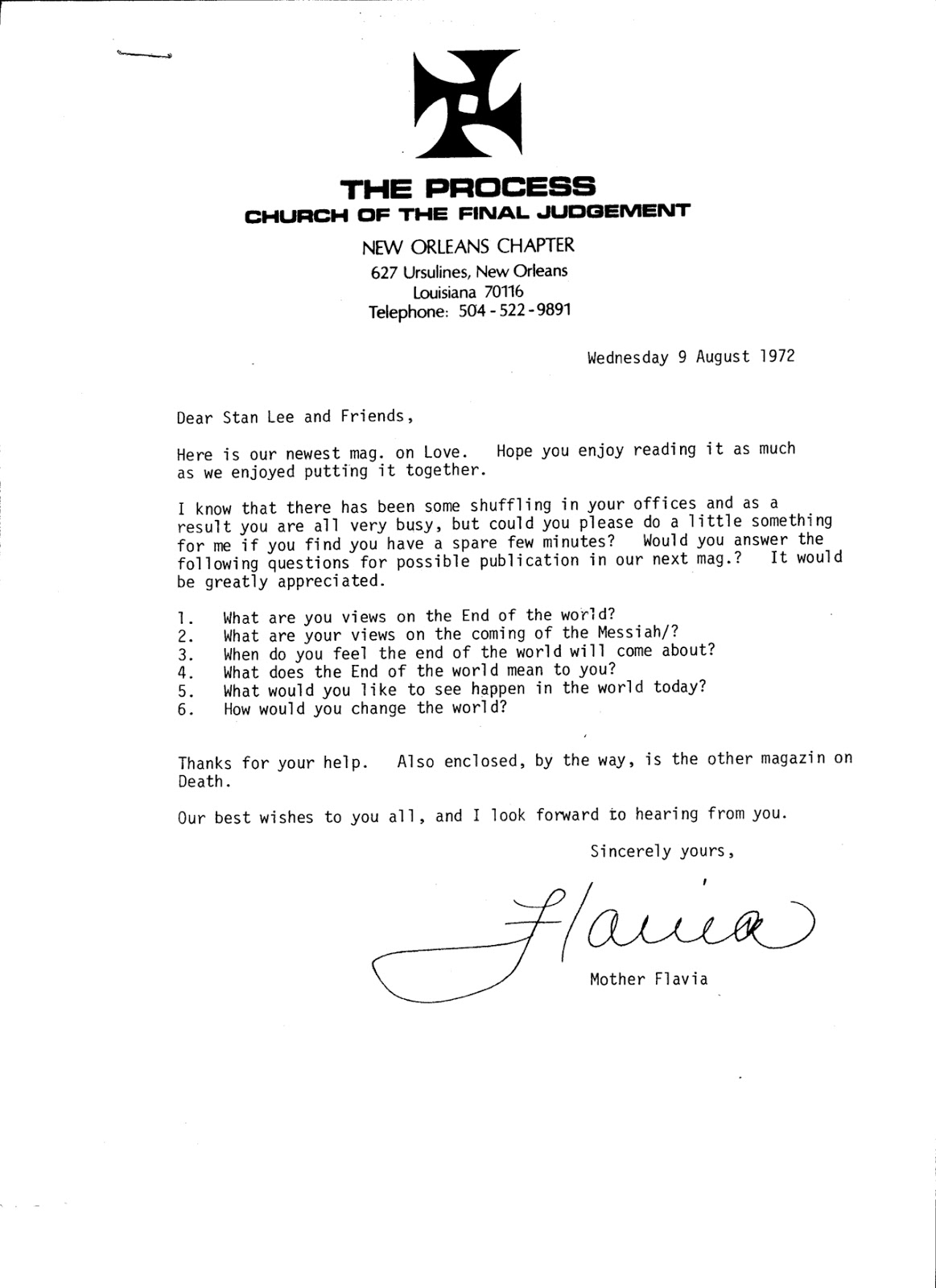 STRIPPED: Marvel Comics X The Process Church Of The Final Judgement