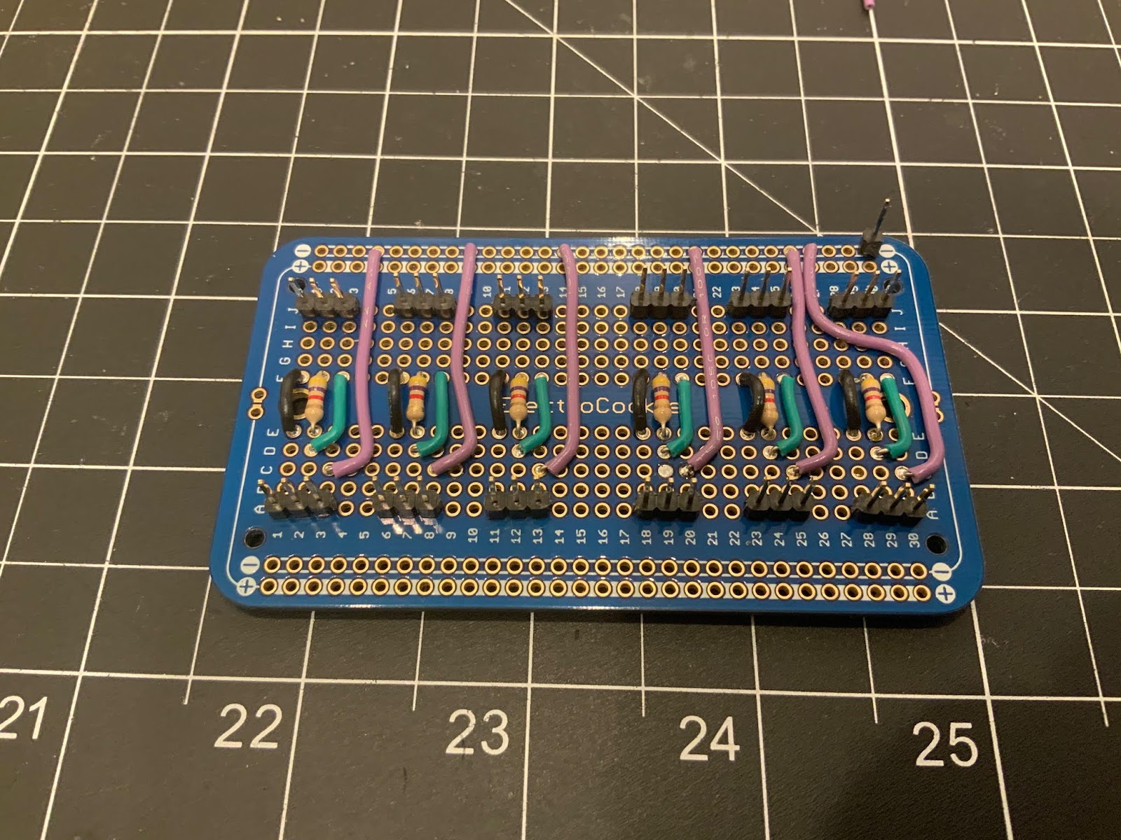Spare Time Notebook: Root 3 CNC - Endstop Breadboard