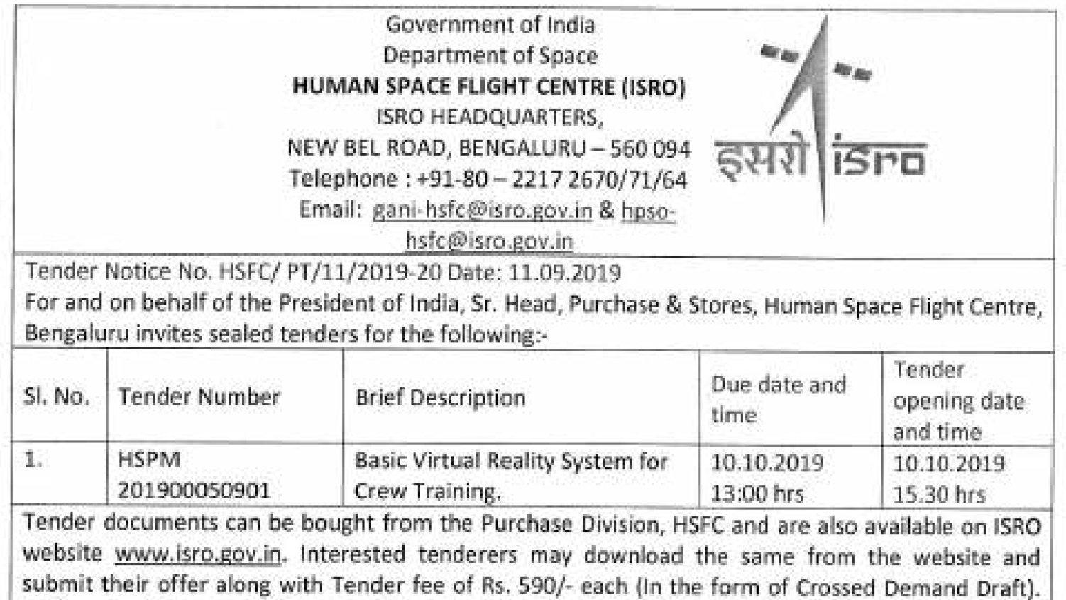 Spansen: ISRO To Go Virtual With Astronaut Training For It's Maiden ...