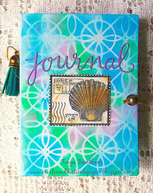 Creative Addiction to Paper: Seashell Journal