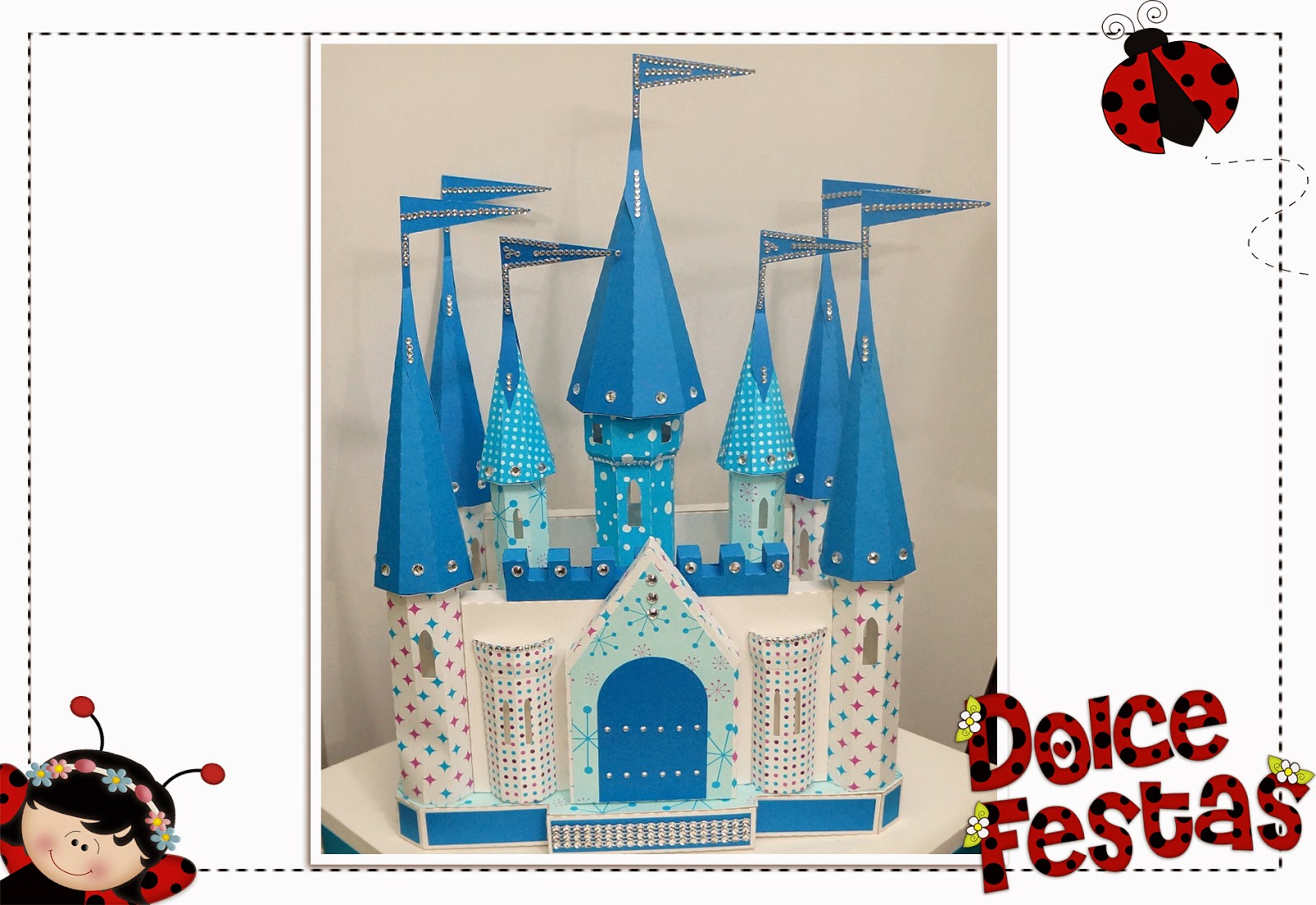 Dolce Festas: Castelo Frozen 3D