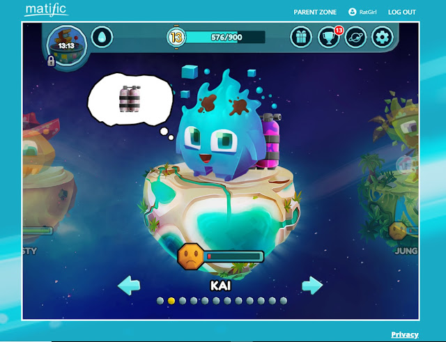 Counting Pinecones: Matific Galaxy (A Homeschool Crew Review)