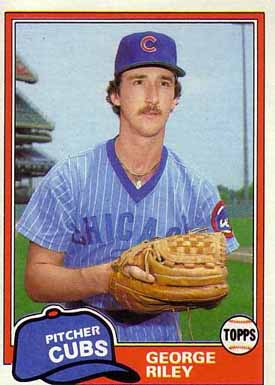 80's Cubs Cards: 1981 Topps Chicago Cubs Checklist