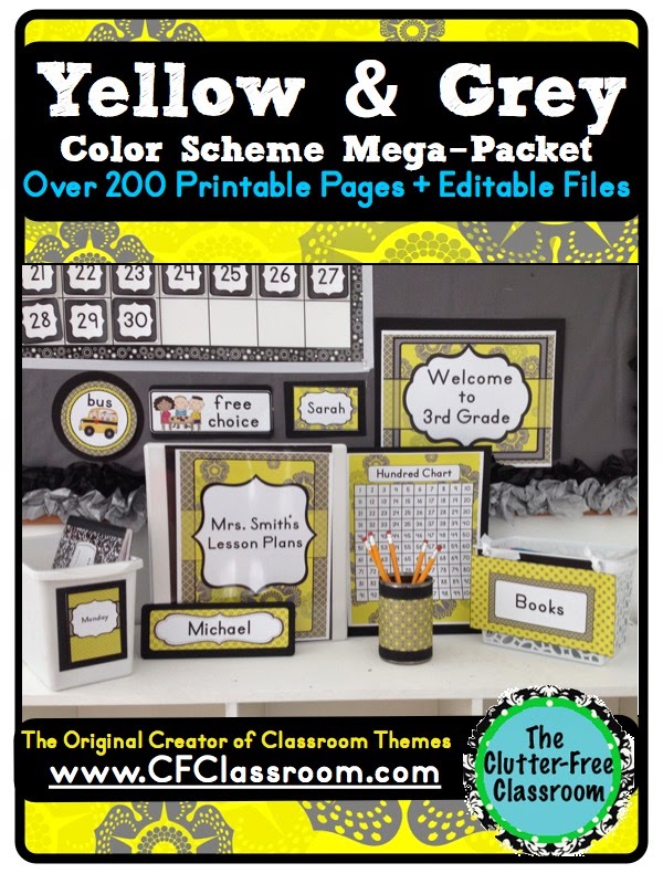 Do You Want to Create a Beautiful & Organized Classroom? {Mix and Match ...
