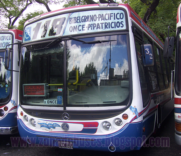 Colectibus - Zona de Buses: LINEA 118