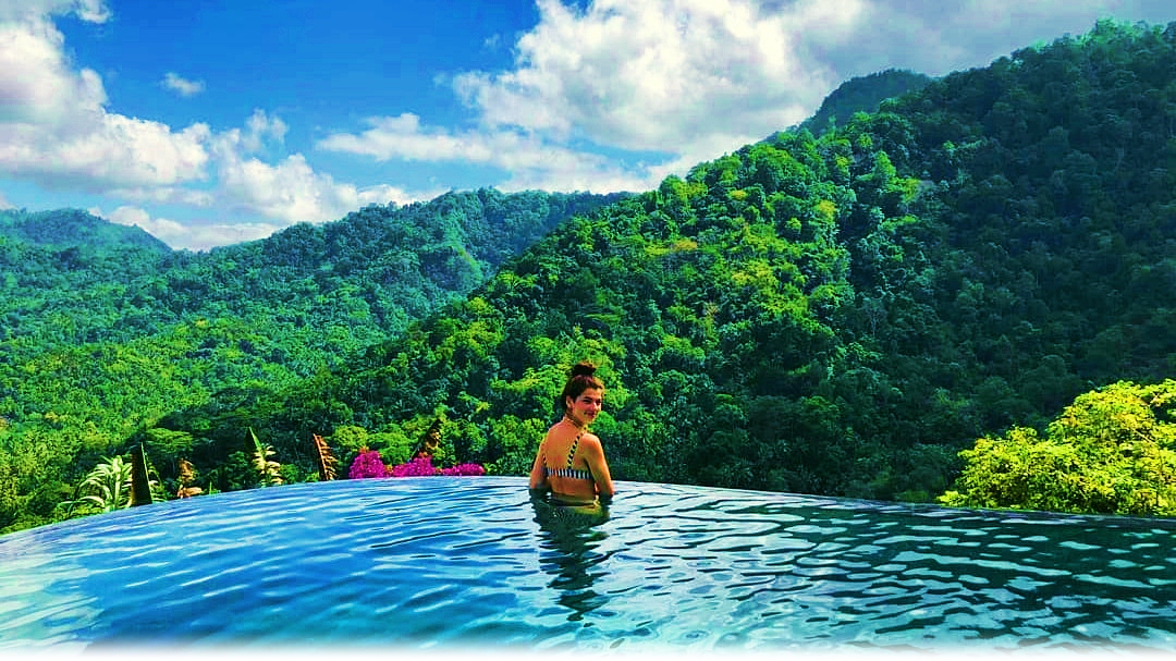 The Monkey Bar Infinity Pool in Bali