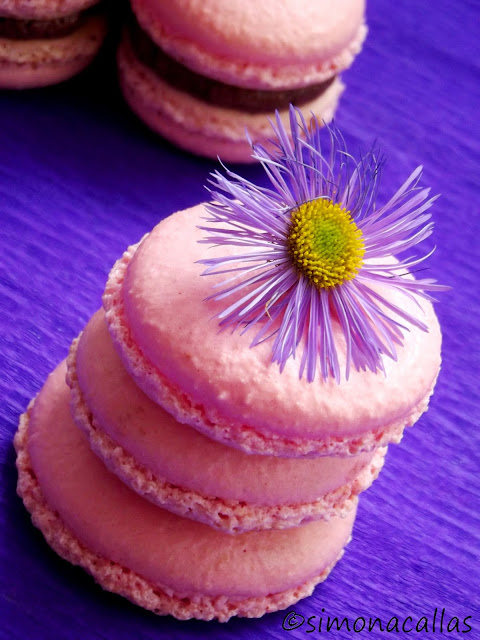 Macarons reteta simpla - cu bezea frantuzeasca - simonacallas