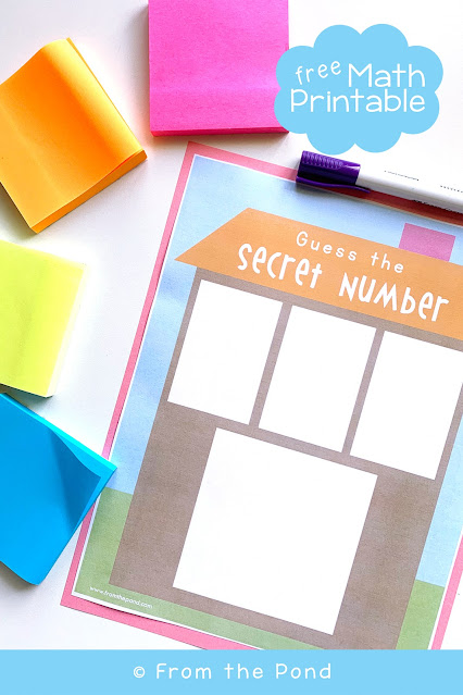 Sticky Note Secret Number | From the Pond