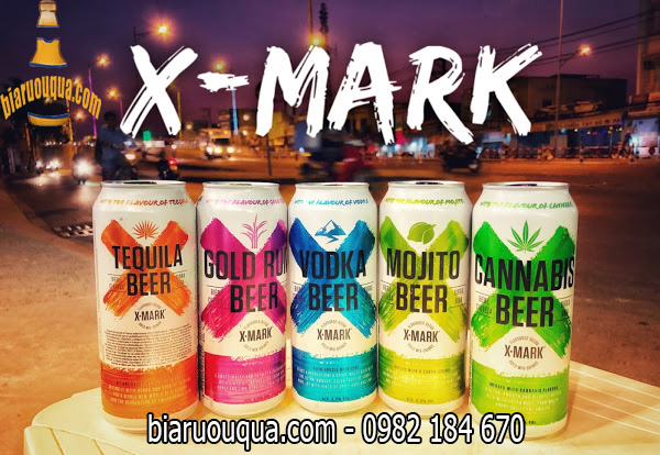 Bia X-Mark Cannabis Beer 5.9% thùng 42 lon 500ml