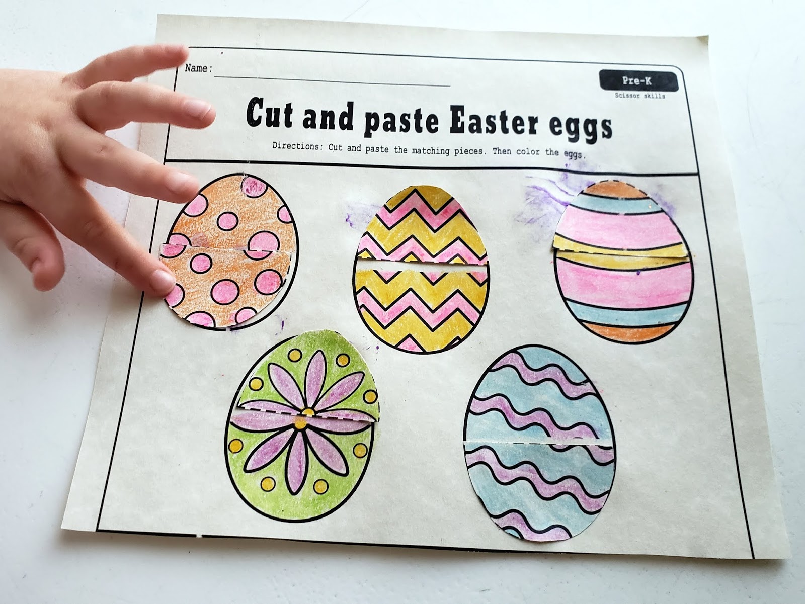Mom's Tot School: Easter Activities!