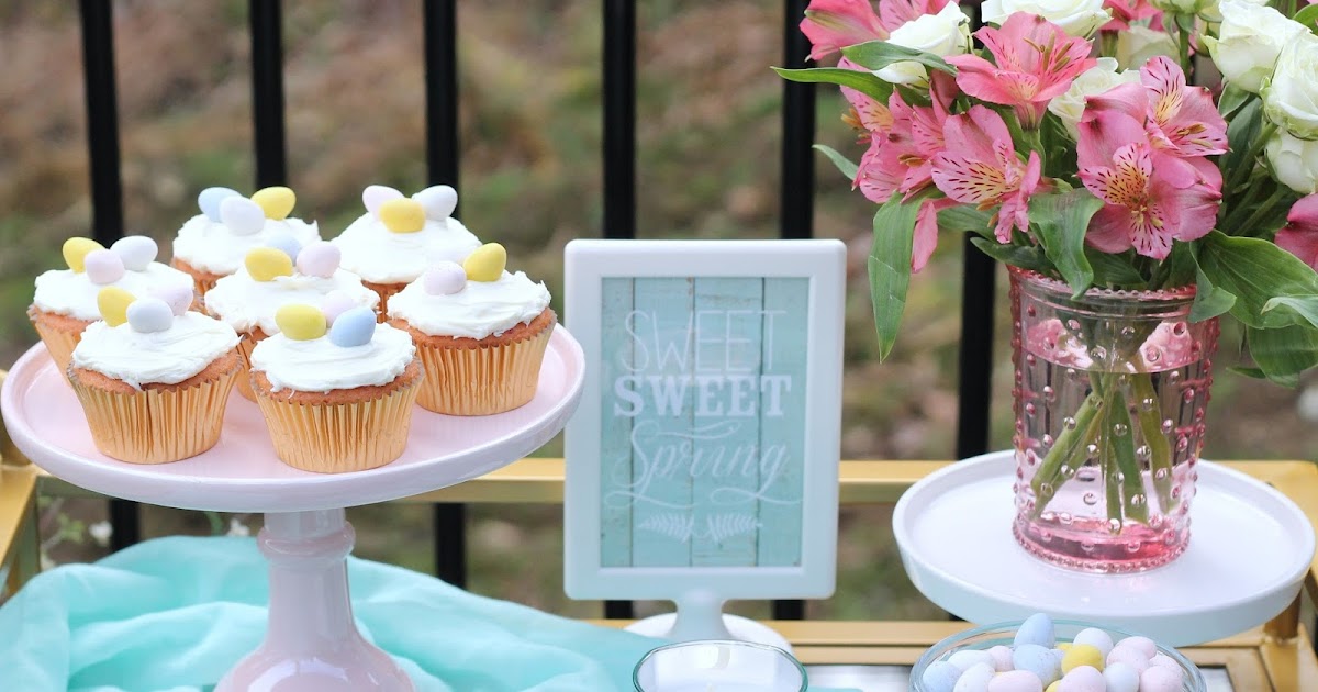 Easter Dessert Bar Cart | AK Party Studio