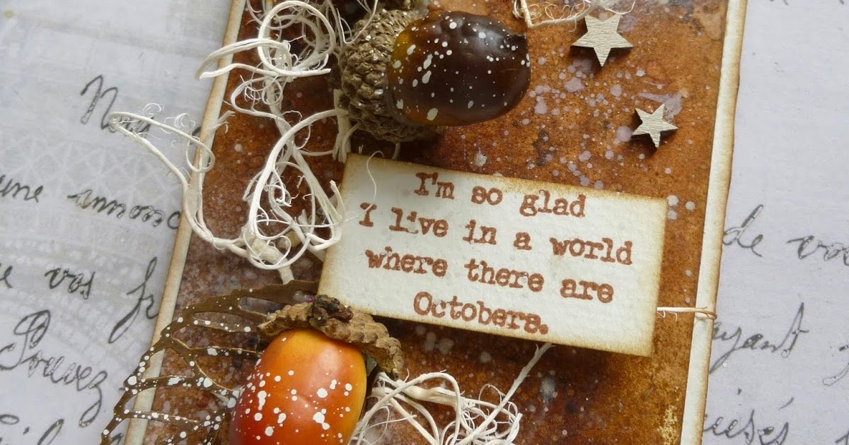 Words and Pictures: October Acorns