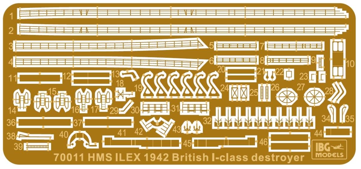 Apuntes de Modelismo: HMS Ilex from IBG Models is available