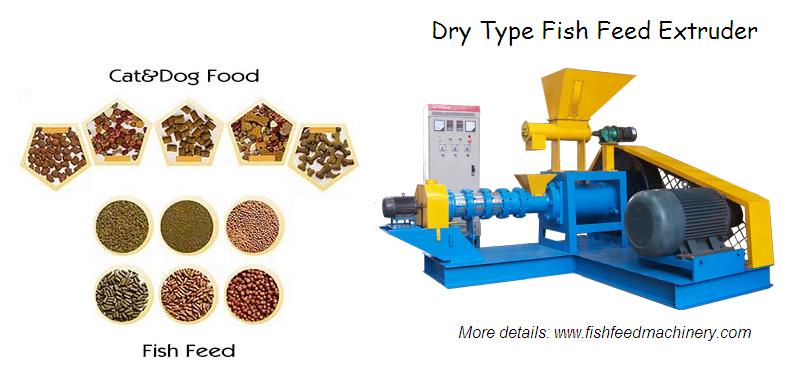 Fish Feed Extrusion Process with Extruder Machine