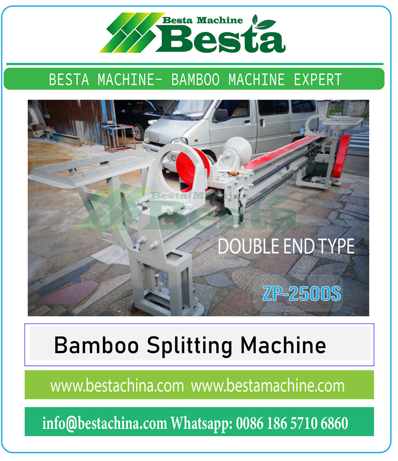 BAMBOO PROCESSING MACHINE: BAMBOO SPLITTING MACHINE